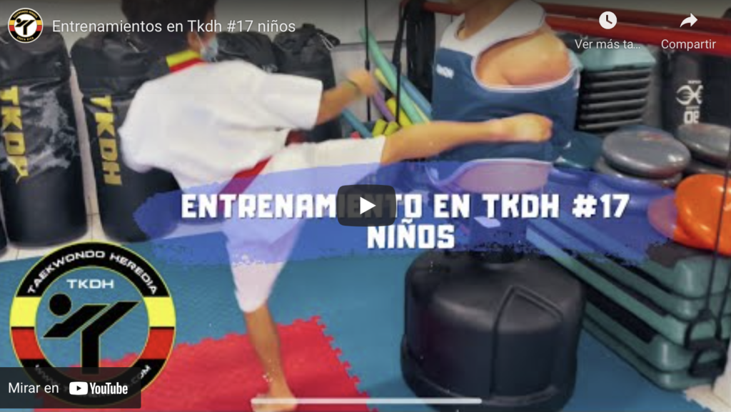 Entrenamientos en Tkdh #17 niños